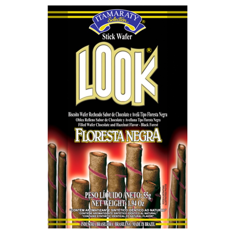 Look Stick Wafer Floresta Negra 55G - Itamaraty | Shopee Brasil