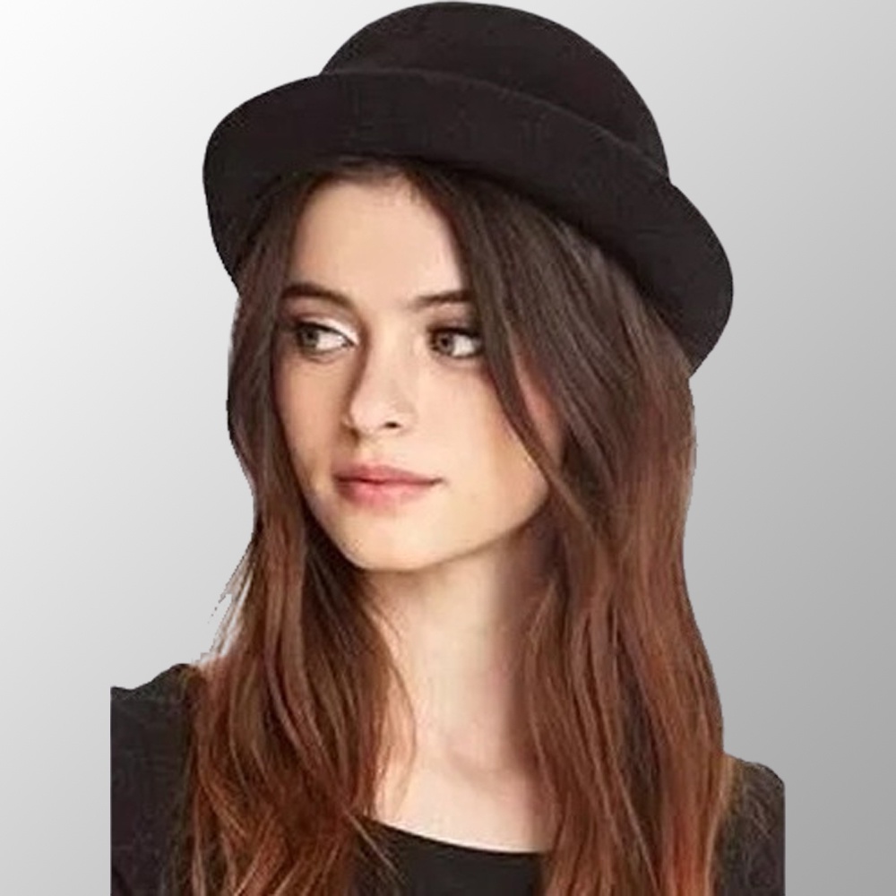 Chapéu Coco Bowler Chaplin Preto Vintage Retrô Estilo | Shopee Brasil