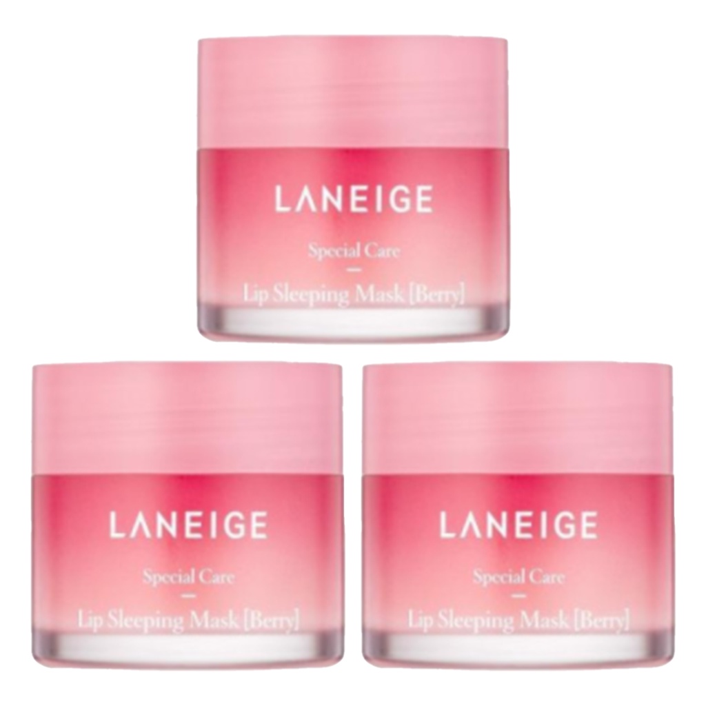 Laneige Lip Sleeping Mask Berry 3g (1ea~3ea) | Shopee Brasil