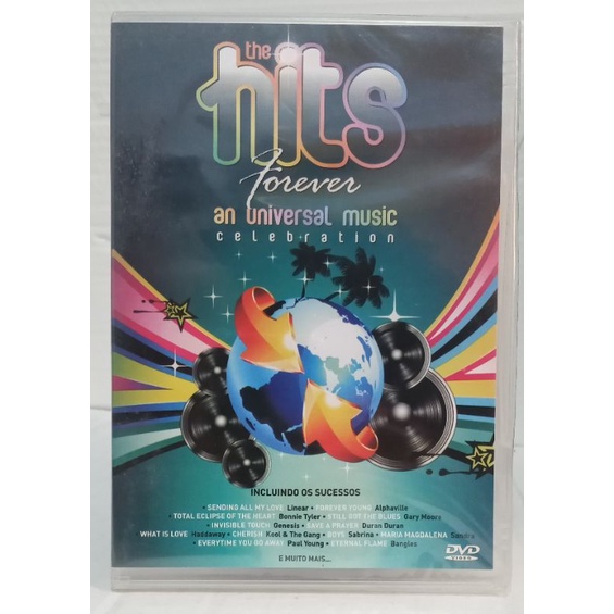 Dvd The Hits Forever - An Universal Music Celebration (Novo/Original ...