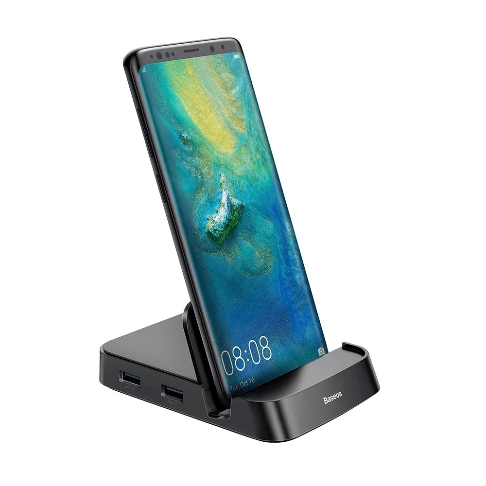 Dock Station Baseus 7 Em 1 Hub Para Smartphone Usb-c Hdmi 4k | Shopee ...