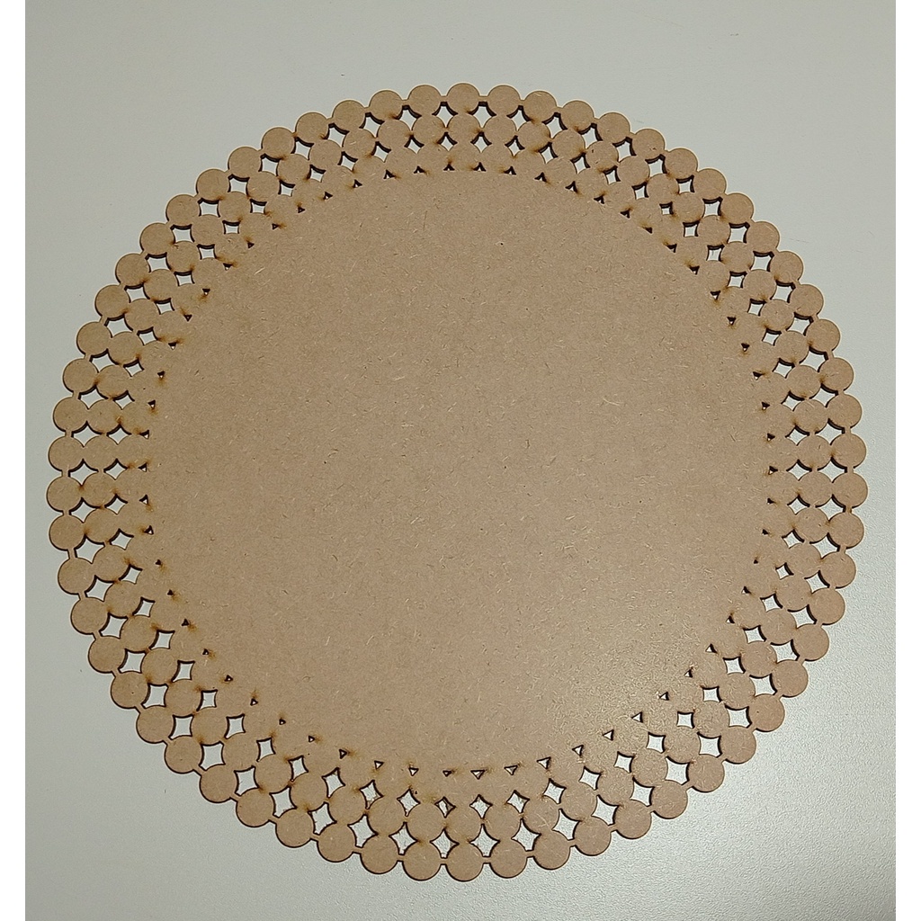 KIT50 unid Sousplat Supla Soupla Suplat meia perola 35cm MDF | Shopee ...