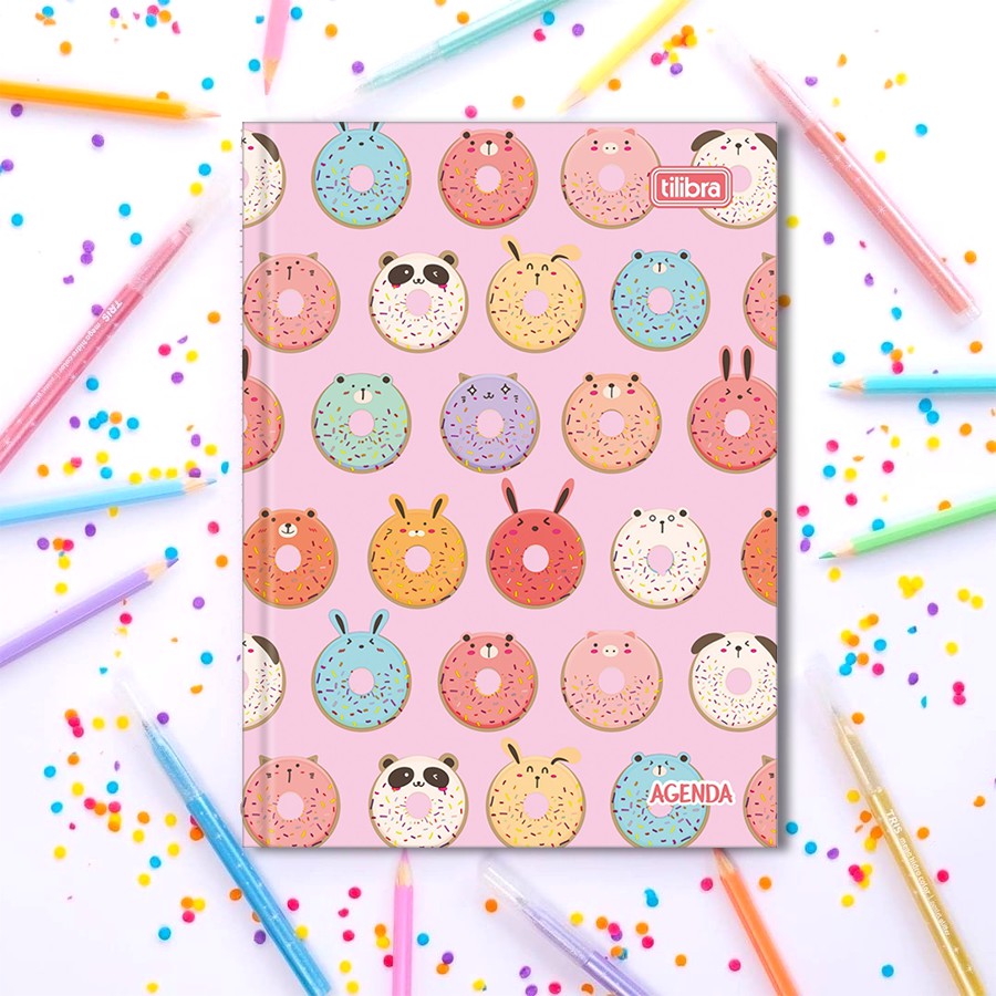 AGENDA PERMANENTE ESCOLAR 2023 (Tilibra) | Shopee Brasil