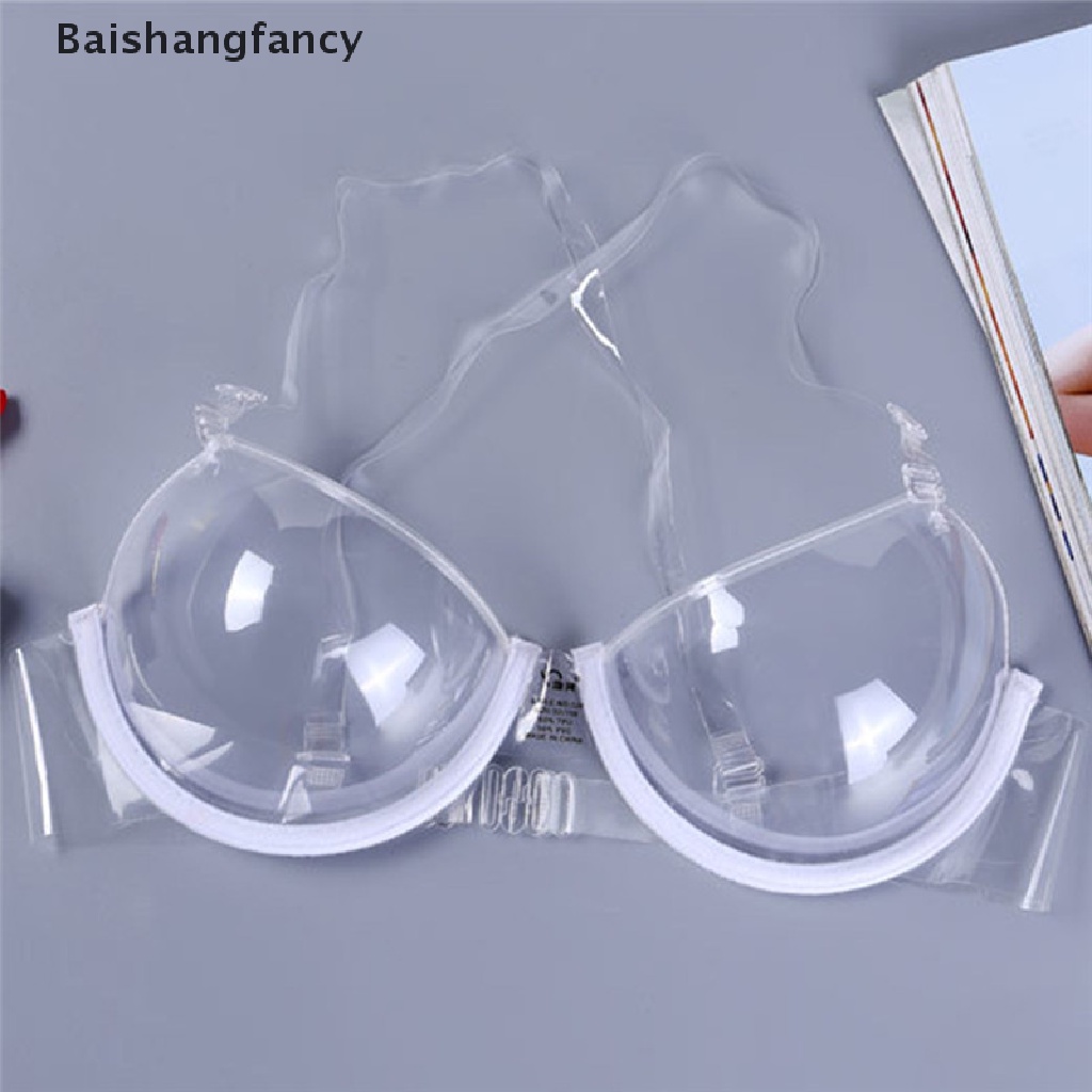 BSFY Moda Transparente Push Up Sutiã Invisível Feminino Arame Novo ...