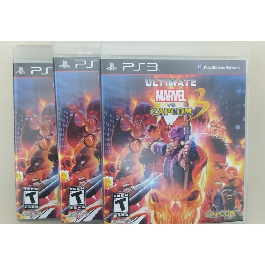 Ultimate Marvel vs. Capcom 3 ps3 | Shopee Brasil