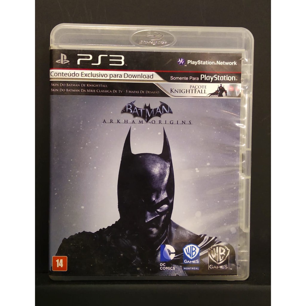 Jogo Batman: Arkham Origins - PS3 (USADO) | Shopee Brasil