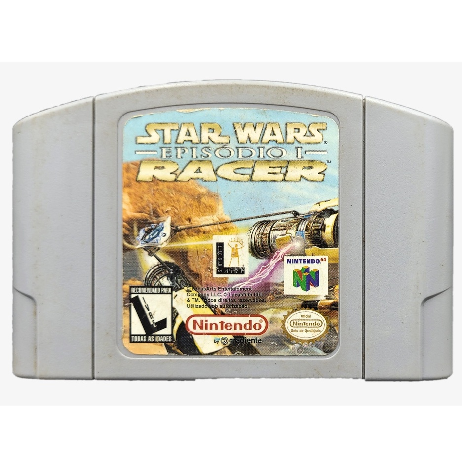 Nintendo 64 N64 - Star Wars - Episódio 1 Racer - Cartucho Original ...
