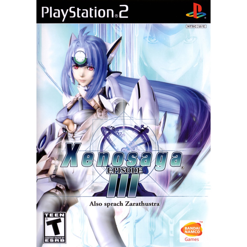 Xenosaga Episode III Also sprach Zarathustra jogo playstation ps2 (2 discos) | Shopee Brasil