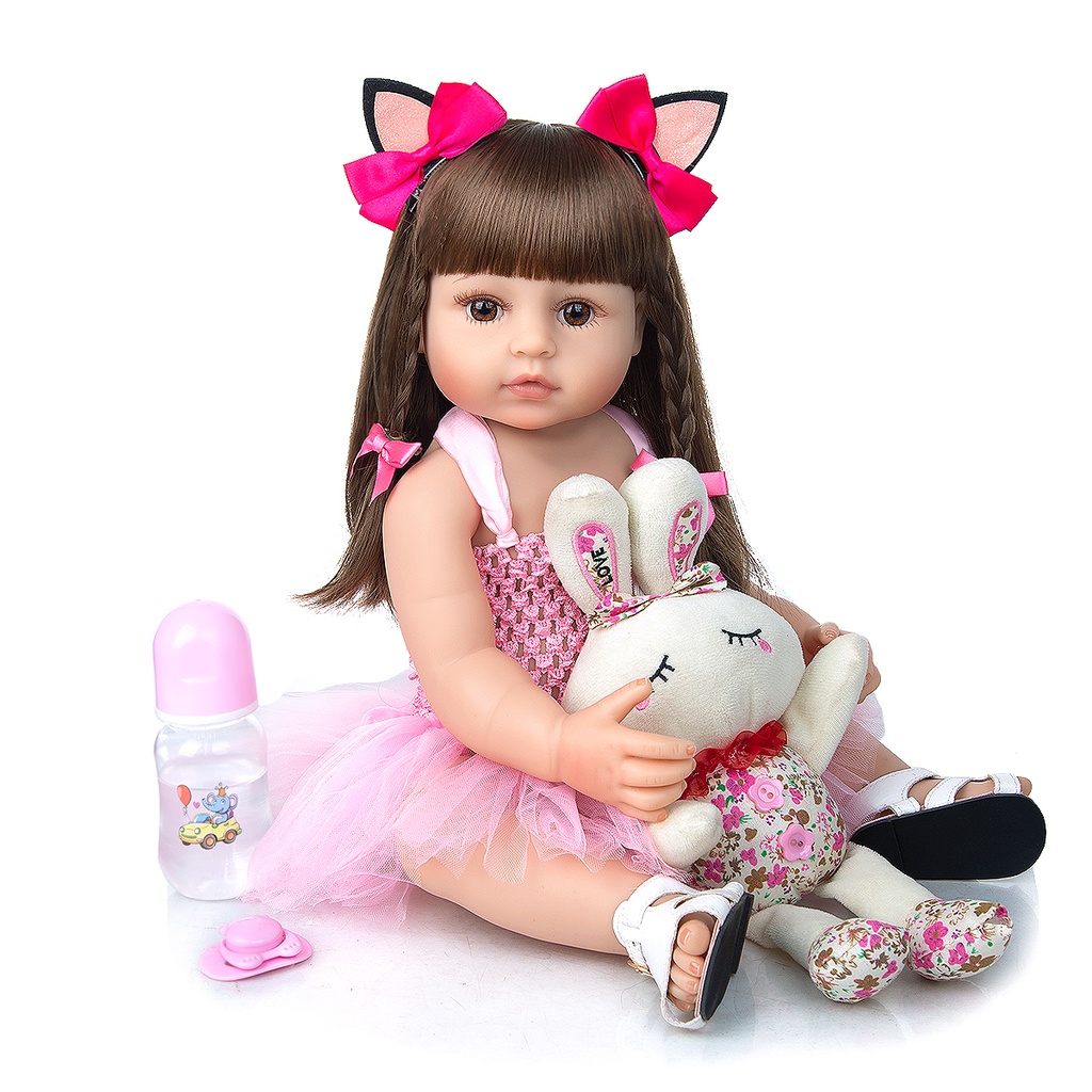 Boneca Reborn Keiumi Menina Princesa | Shopee Brasil