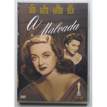 Dvd A Malvada - Bette Davis - Original - Vencedor De 6 Oscar | Shopee ...