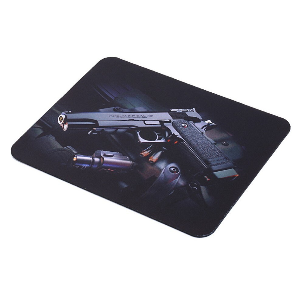 Mouse Pad Para Optical Mouse Laser Arma Anti-slip | Shopee Brasil