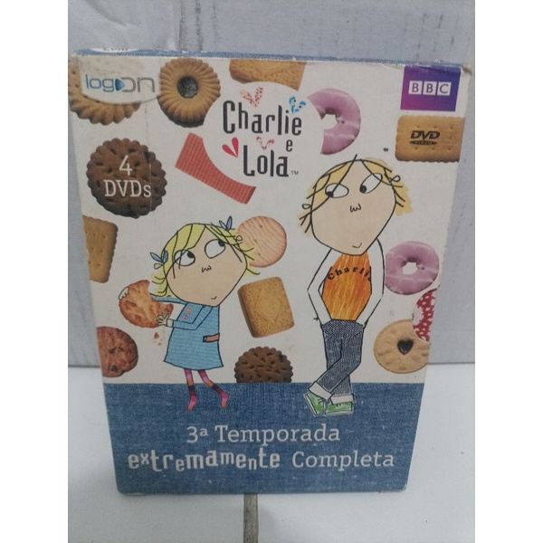 Charlie e Lola DVD - Terceira temporada extremamente completa (4 Discos ...