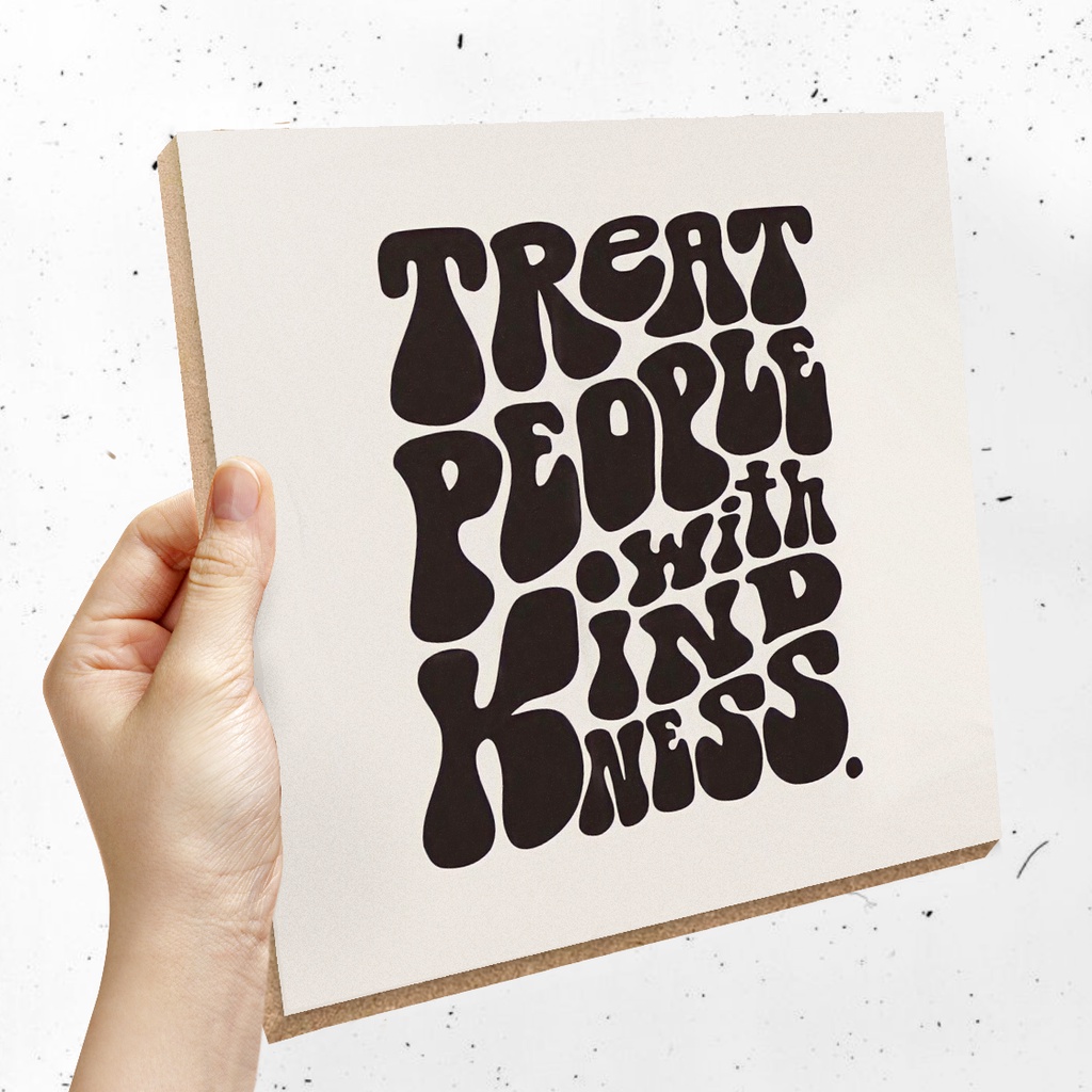 Quadrinho - Treat People With Kindness (Harry Styles) | Shopee Brasil