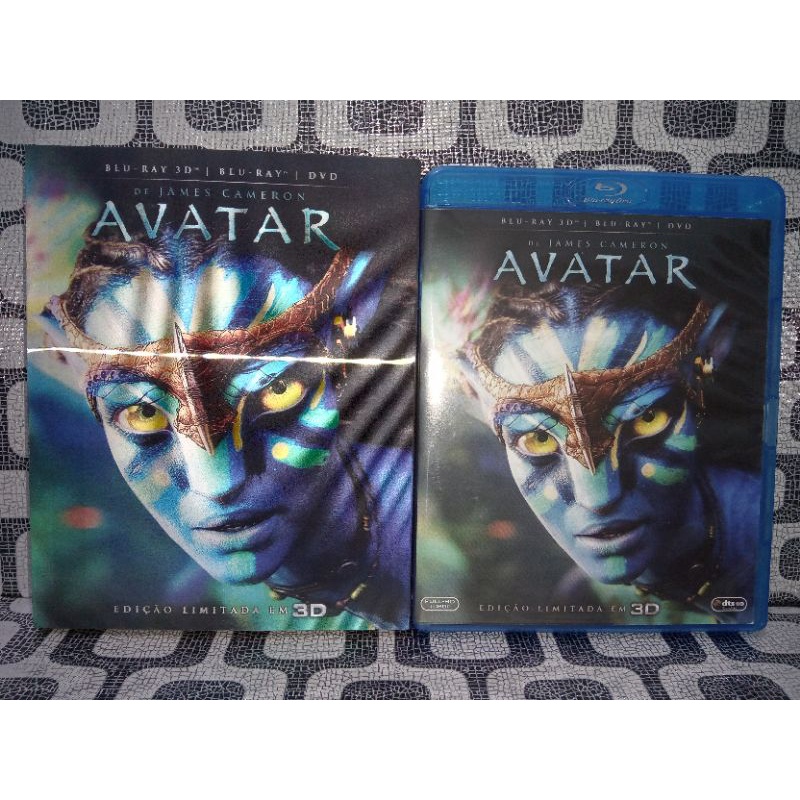 Avatar blu-ray 2D/3D + DVD com Luva (Edição Limitada Item de coleção ...