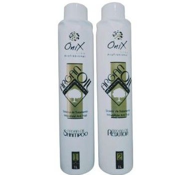 Progressiva Sem Formol Argan Oil 1 litro - Ônix Liss | Shopee Brasil