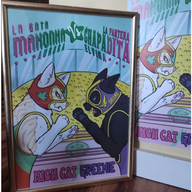 Poster Highcat x Greenie | Shopee Brasil