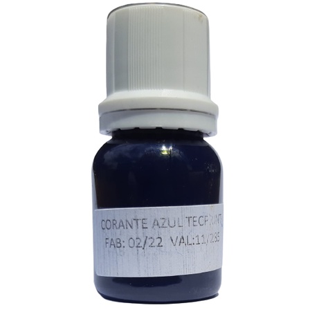 CORANTE AZUL TECPRINT - FRASCO 10g | Shopee Brasil