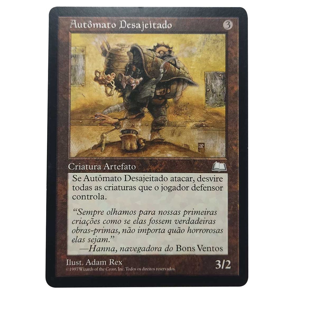 Magic The Gathering Autômato Desajeitado / Jangling Automaton Alisios ...