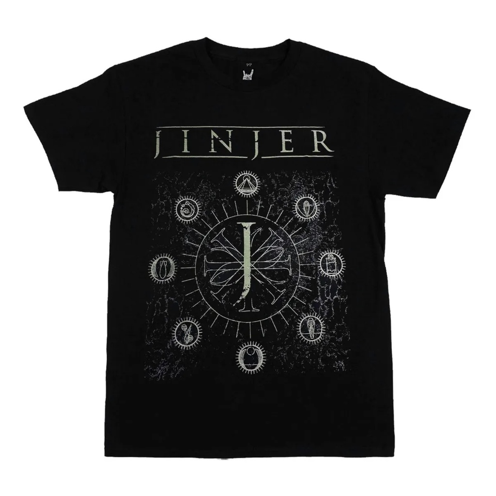 Camiseta Jinjer - Macro Masculina | Shopee Brasil