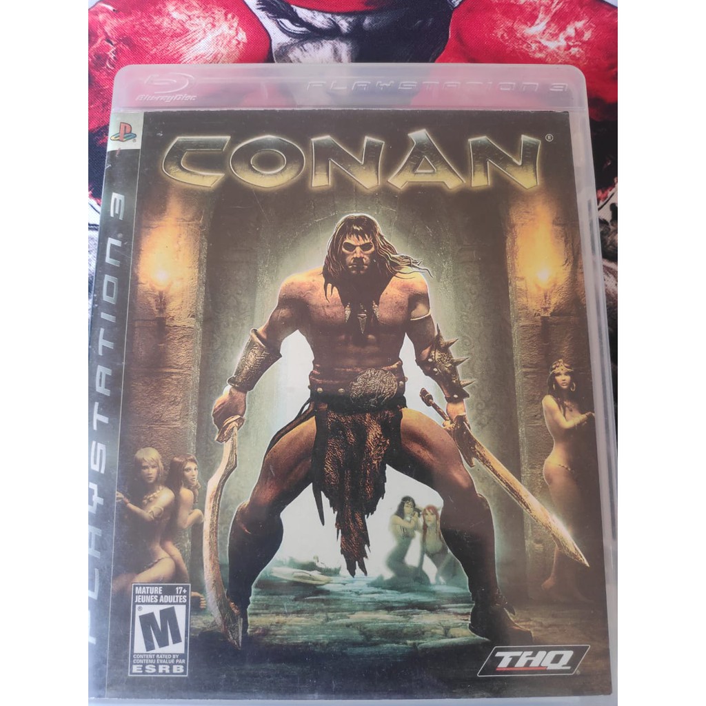 Jogo conan Ps3 - Playstation 3 - Play 3 mídia física original | Shopee ...