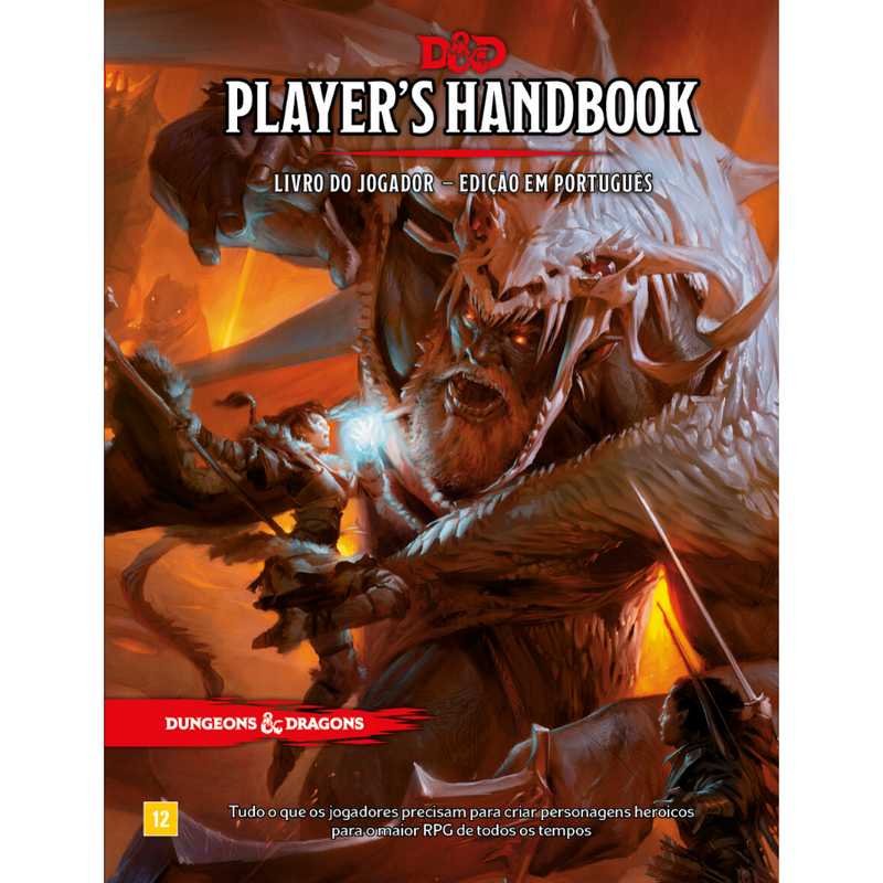 Dungeons & Dragons RPG D&D 5E: Livro do Jogador pt br | Shopee Brasil