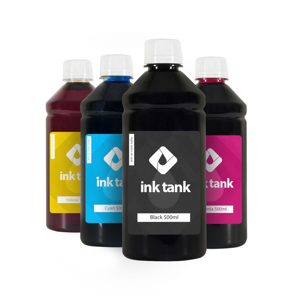 KIT 4 TINTAS PARA HP 662 BLACK PIGMENTADA E COLORIDA CORANTE INK TANK ...
