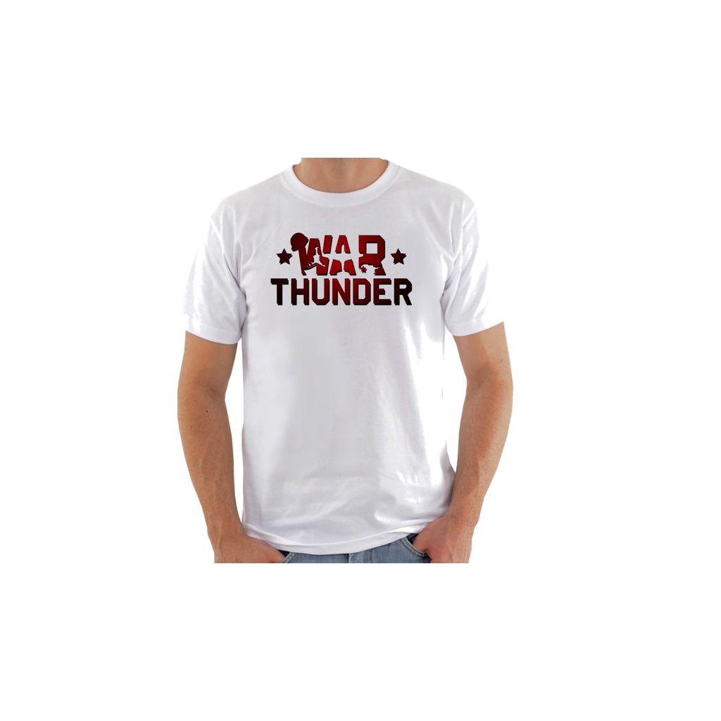 Camisa Camiseta War Thunder Adulto Infantil Plus Size | Shopee Brasil