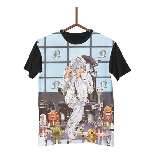 Camisa Camiseta Near Death Note Anime White Detetive G0450 | Shopee Brasil