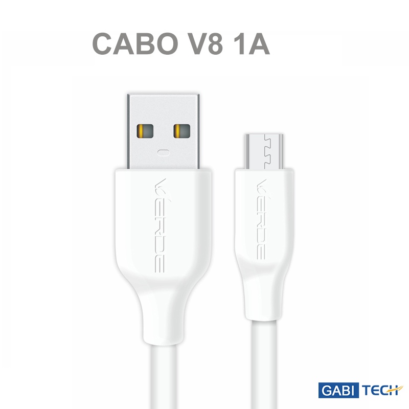 Cabo V8 Micro Usb Universal Celular 10% Carregar SJX11 | Shopee Brasil