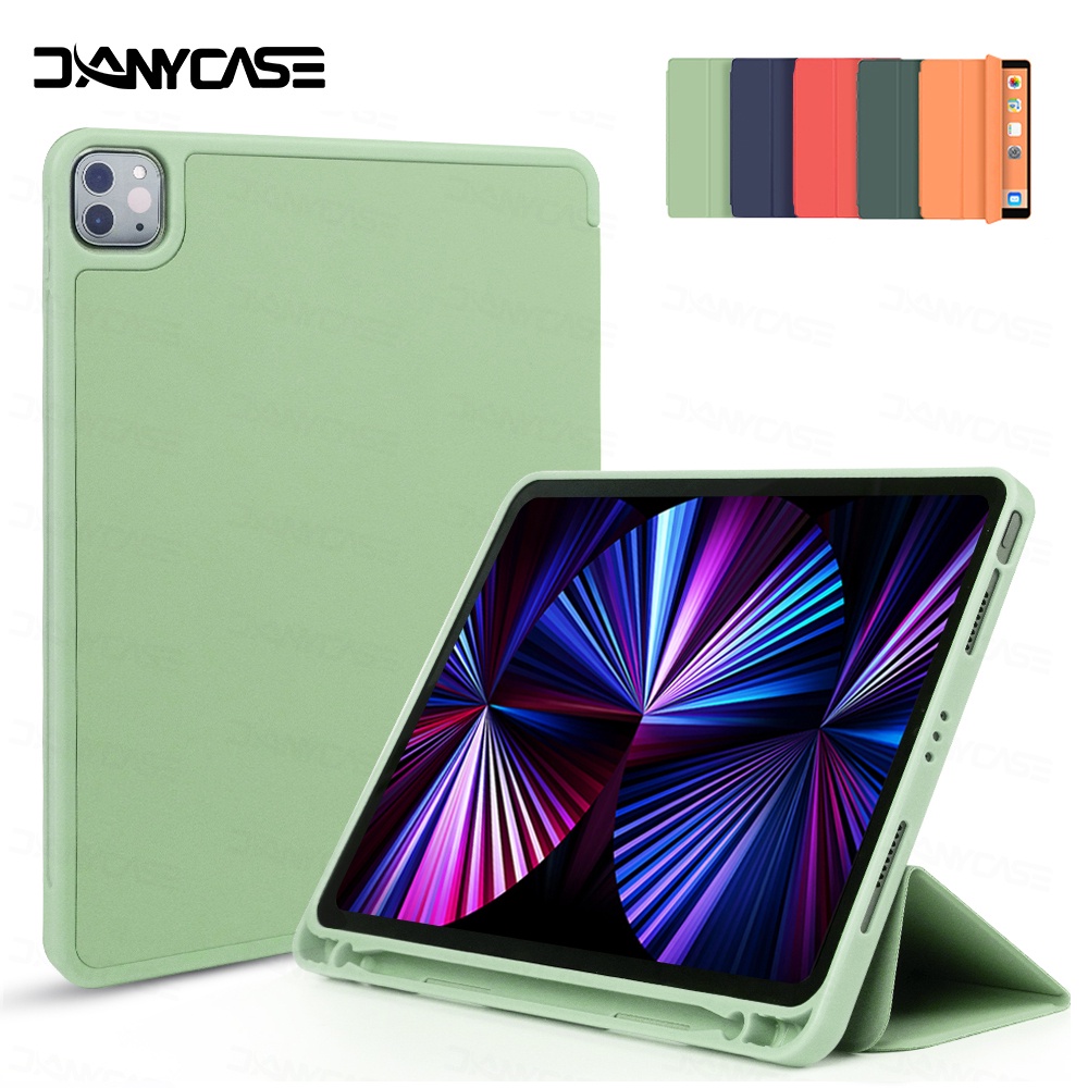 Capa DANYCASE Com Porta-Caneta Para iPad 2021 10,2 9/8/7a Geração 2017 ...
