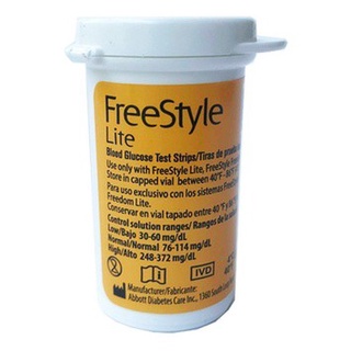 Kit Com 100 Tiras De Glicemia Freestyle Lite | Shopee Brasil