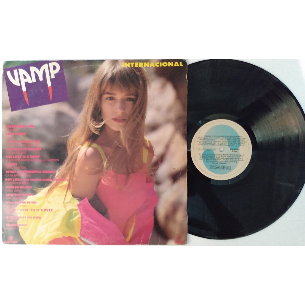 disco de Vinil - Tema internacional ,de Novela Vamp-ano -1991. | Shopee ...