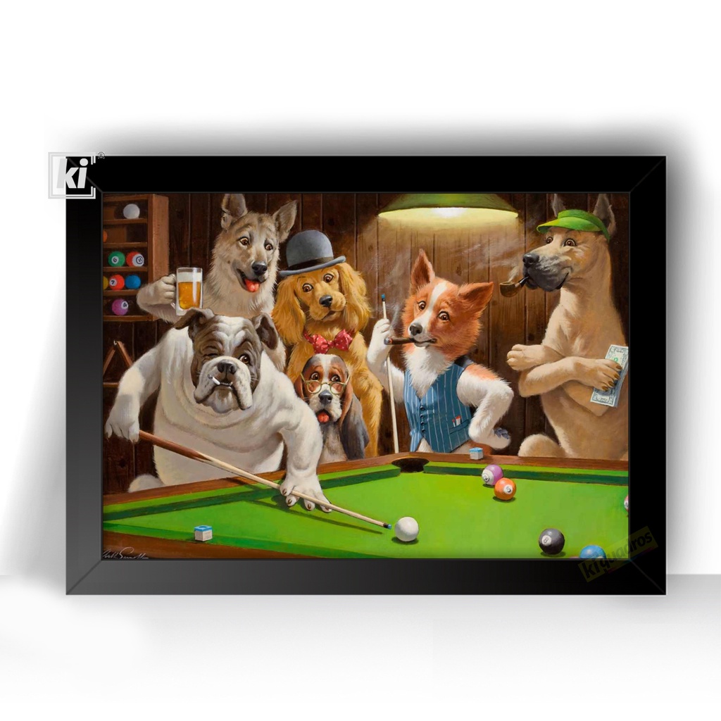 Quadro com Decoração Pet Shop Amigo moldura A4 32cm | Shopee Brasil