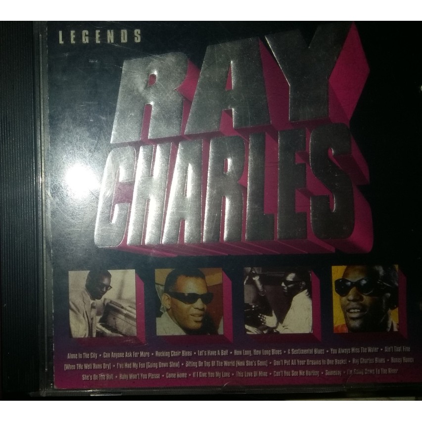 CD ORIGINAL RAY CHARLES - LEGENDS (IMPORTADO) | Shopee Brasil