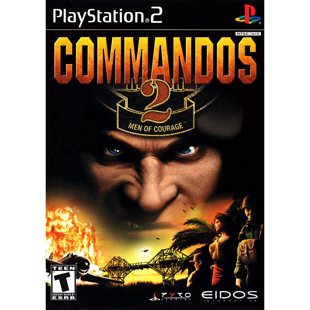 Commandos 2 Men of Courage jogo playstation ps2 | Shopee Brasil