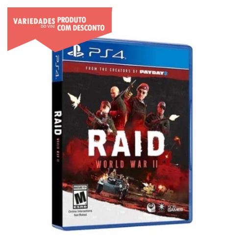 Jogo Raid World War II - Playstation 4 - Lacrado | Shopee Brasil