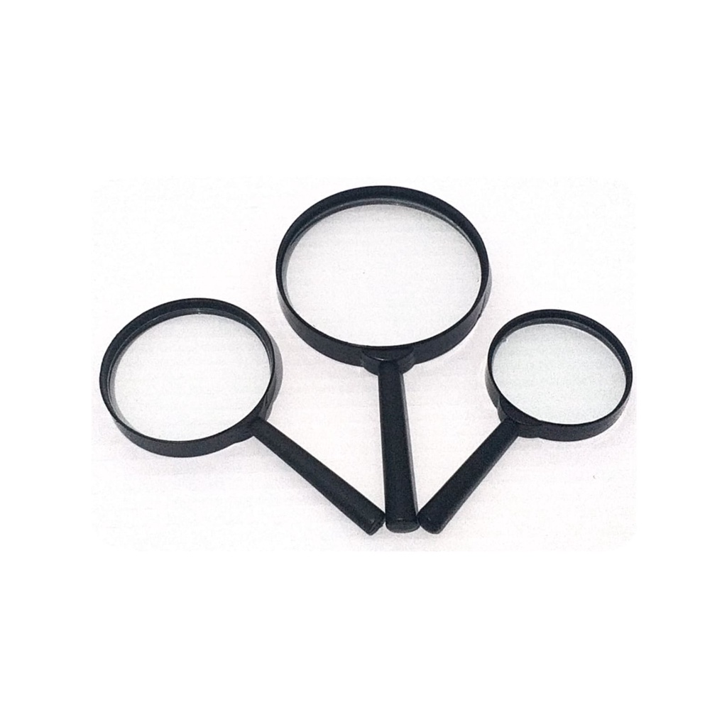 Kit Com 3 Lupas De Aumento De Mão De 60, 75, 100mm | Shopee Brasil