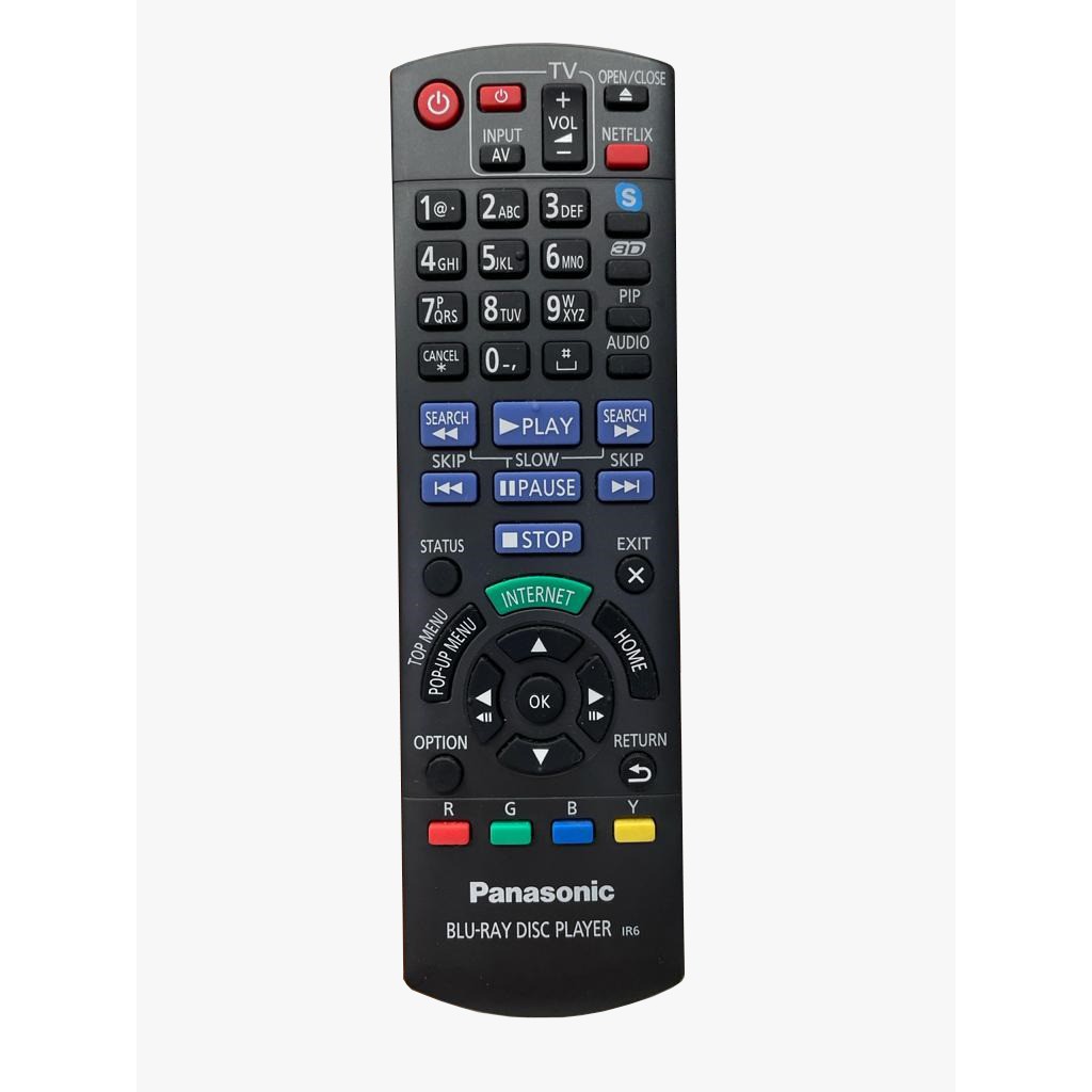 Controle Remoto Blu-Ray Panasonic DMP-BDT220 DMPBBT01 DMP-BDT220CP ...