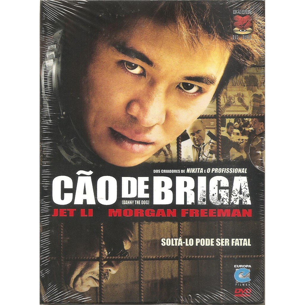 QUADRO DECORATIVO FILME CAO DE BRIGA - JET LI MORGAN FREEMAN BOB ...