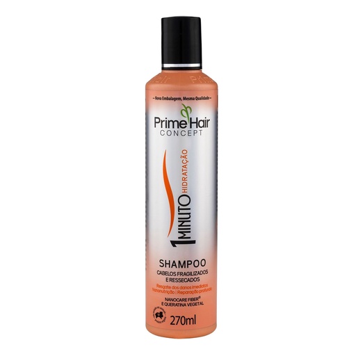 Shampoo Prime Hair Concept 270ML um minuto | Shopee Brasil