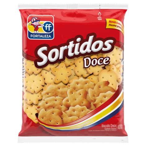 Biscoito Doce Sortidos Fortaleza 400g | Shopee Brasil