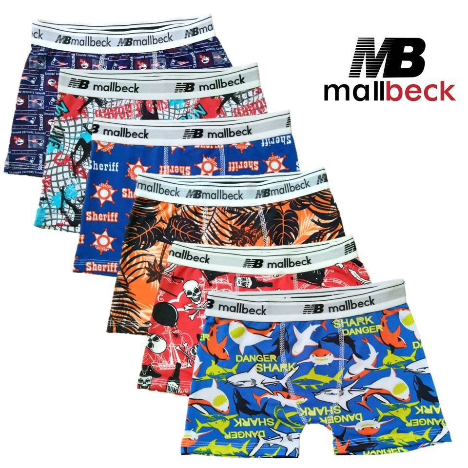 Kit cuecas box boxer INFANTIL Microfibra cueca infantil menino | Shopee ...