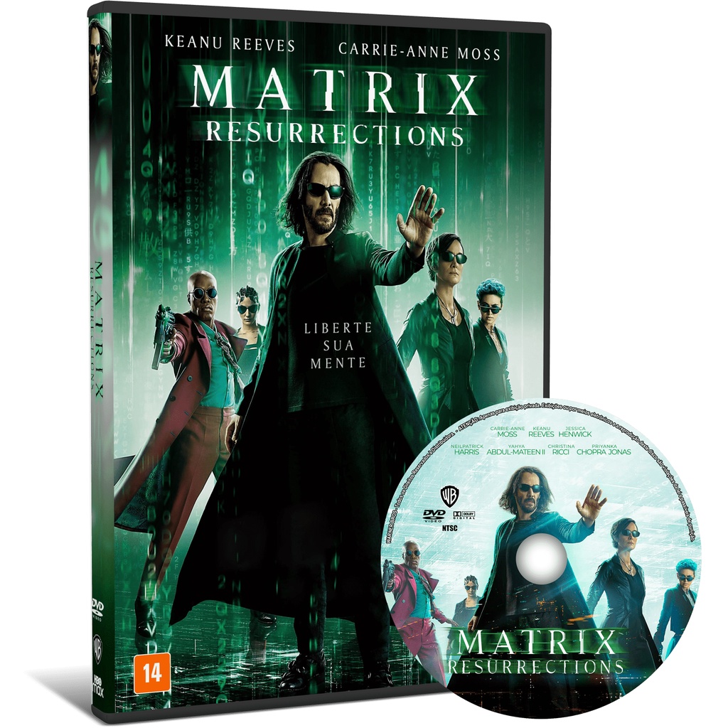 DVD Matrix Resurrections (2021) | Shopee Brasil