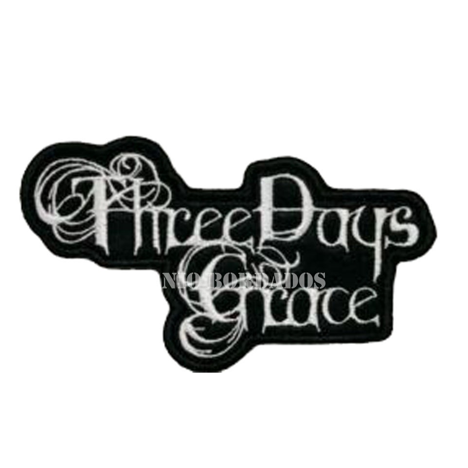 Three Days Grace Patch Bordado Envio Imediato | Shopee Brasil