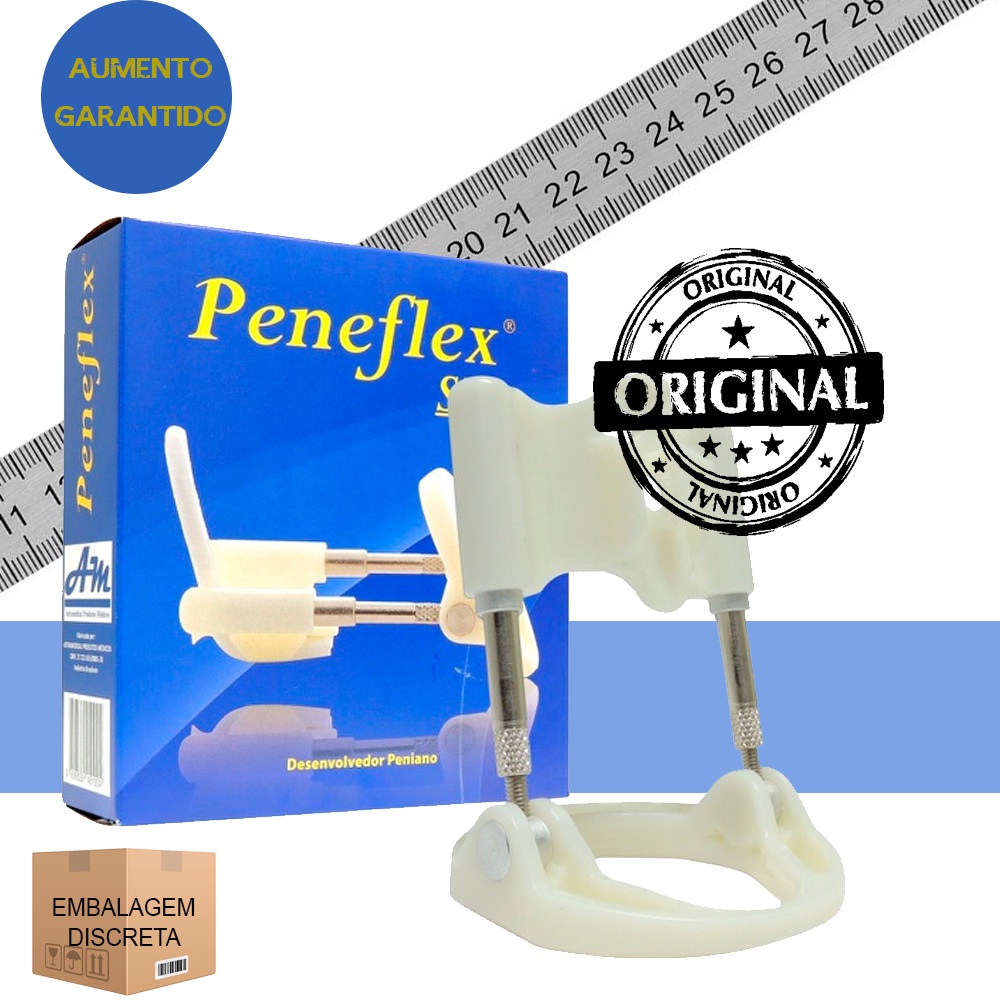 Aumenta O Pau Peneflex Slim extensor peniano bomba original | Shopee Brasil
