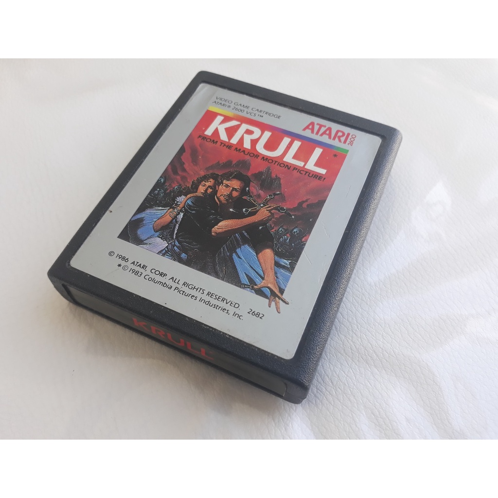 Cartucho Krull Atari 2600 Bem Conservado E Muito Raro. | Shopee Brasil