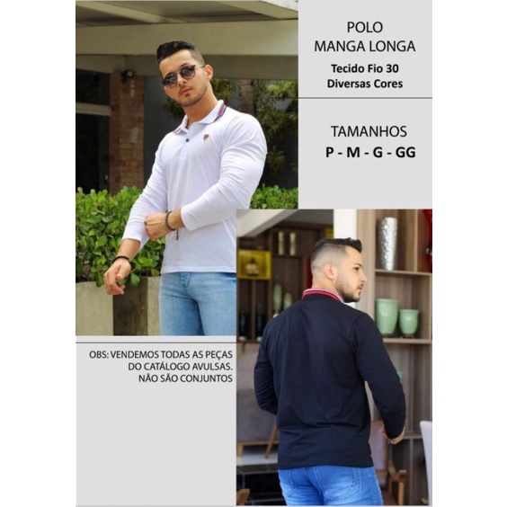 Kit Camisetas masculinas ( PLUS SIZE, Manga longa,Gola O, GolaV, Cavada ...