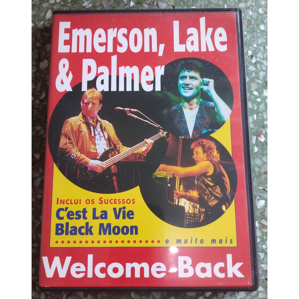 DVD Emerson, Lake & Palmer Welcome Back | Shopee Brasil