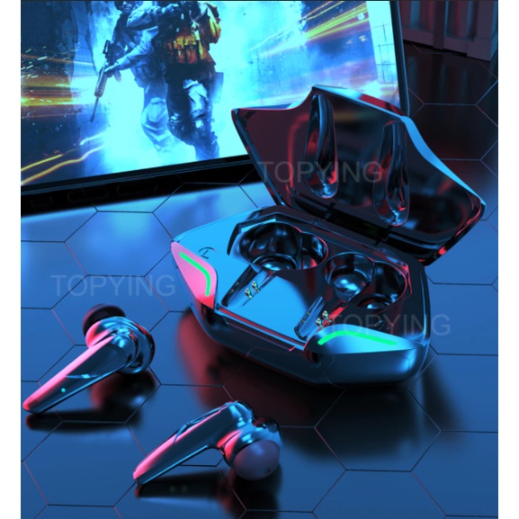 Fone de ouvido Bluetooth Gamer TWS, Fone de ouvido | Shopee Brasil