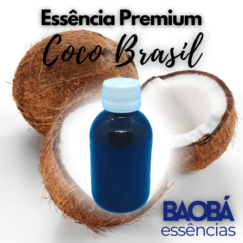 Essência Premium Coco Brasil - LIPOSSOLÚVEL | Shopee Brasil